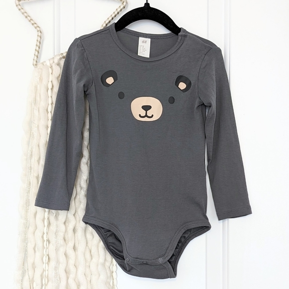 H&M | One Pieces | Hm Bear Onesie 23t | Poshmark